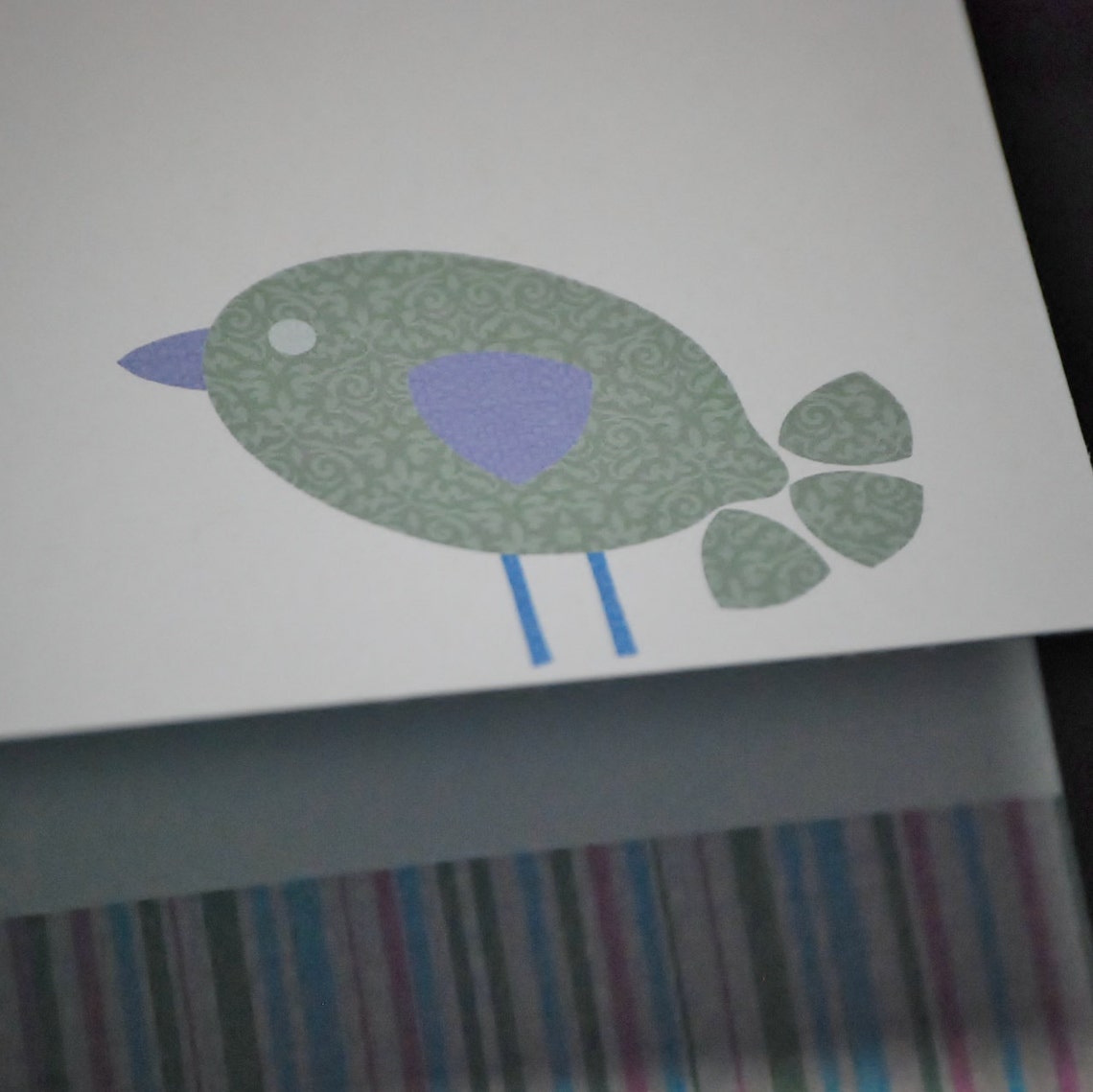 Birdie Blank or Customized Greeting Cards Set of 6 - Etsy