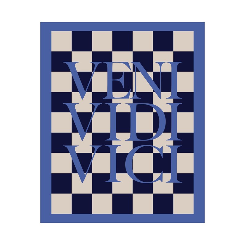 Veni Vidi Vici Print - Etsy