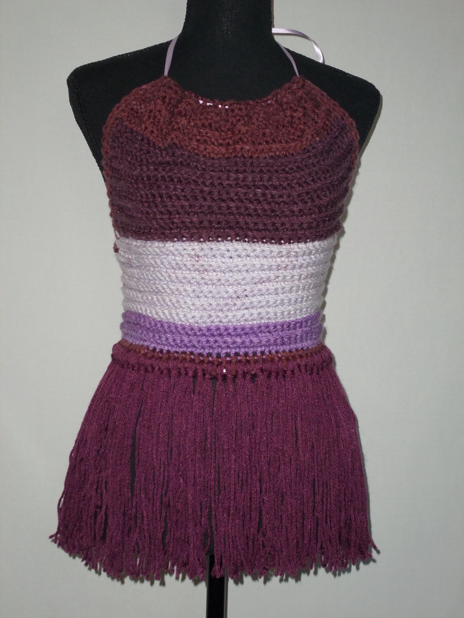 Fringes Halter Top - Etsy