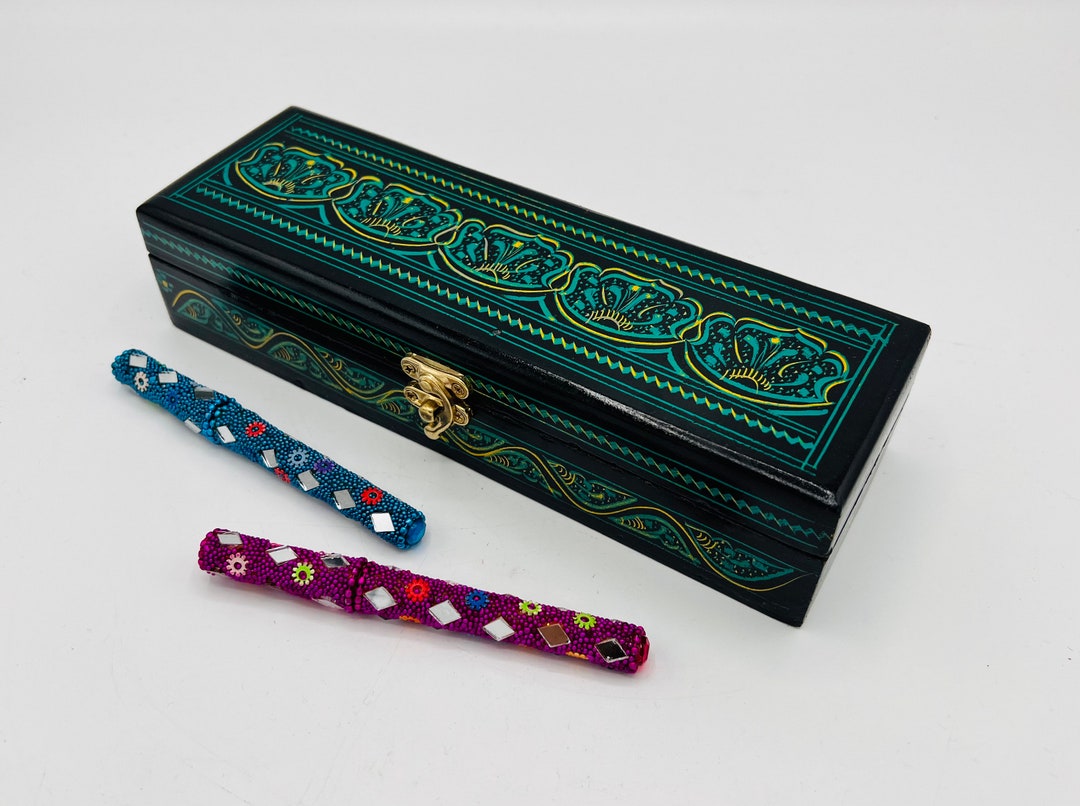 Cute Fountain Pen Box - Handcrafted Pen Display Box, Pen Storage Travel ...