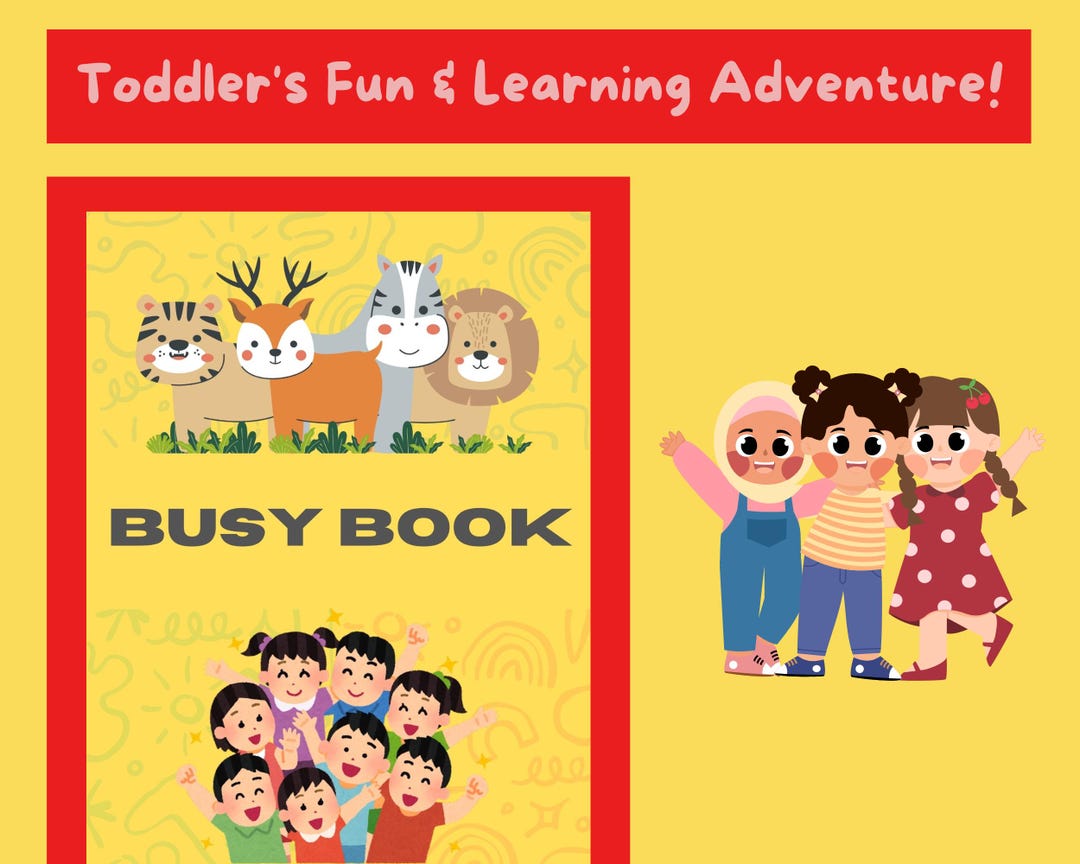The Ultimate Toddler Busy Book: 50 Activities to Keep Little Hands Busy ...