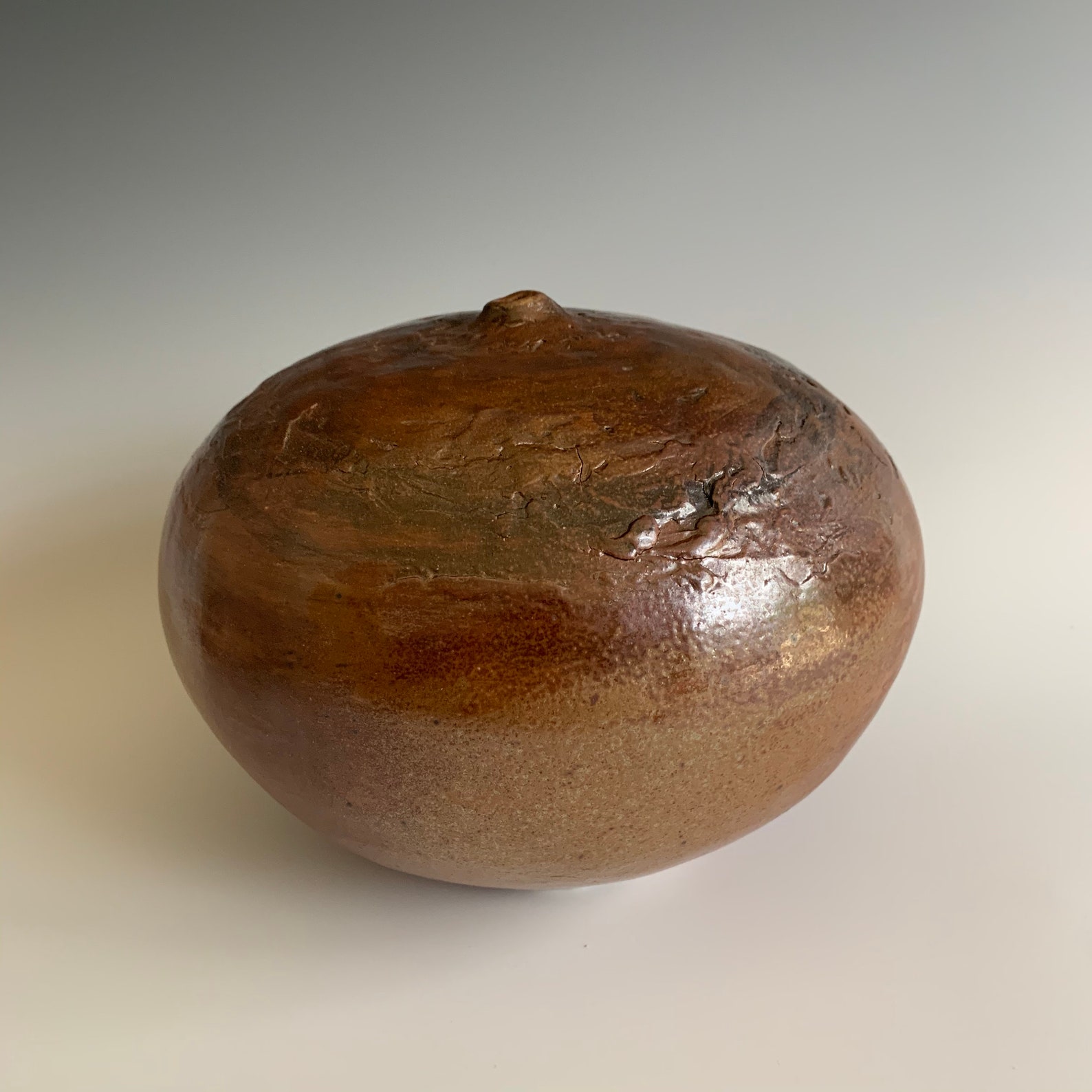 Stoneware Closed Form Sculpture - Etsy