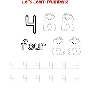 Number Tracing Worksheets for Kids to Learn About and Practice Writing ...