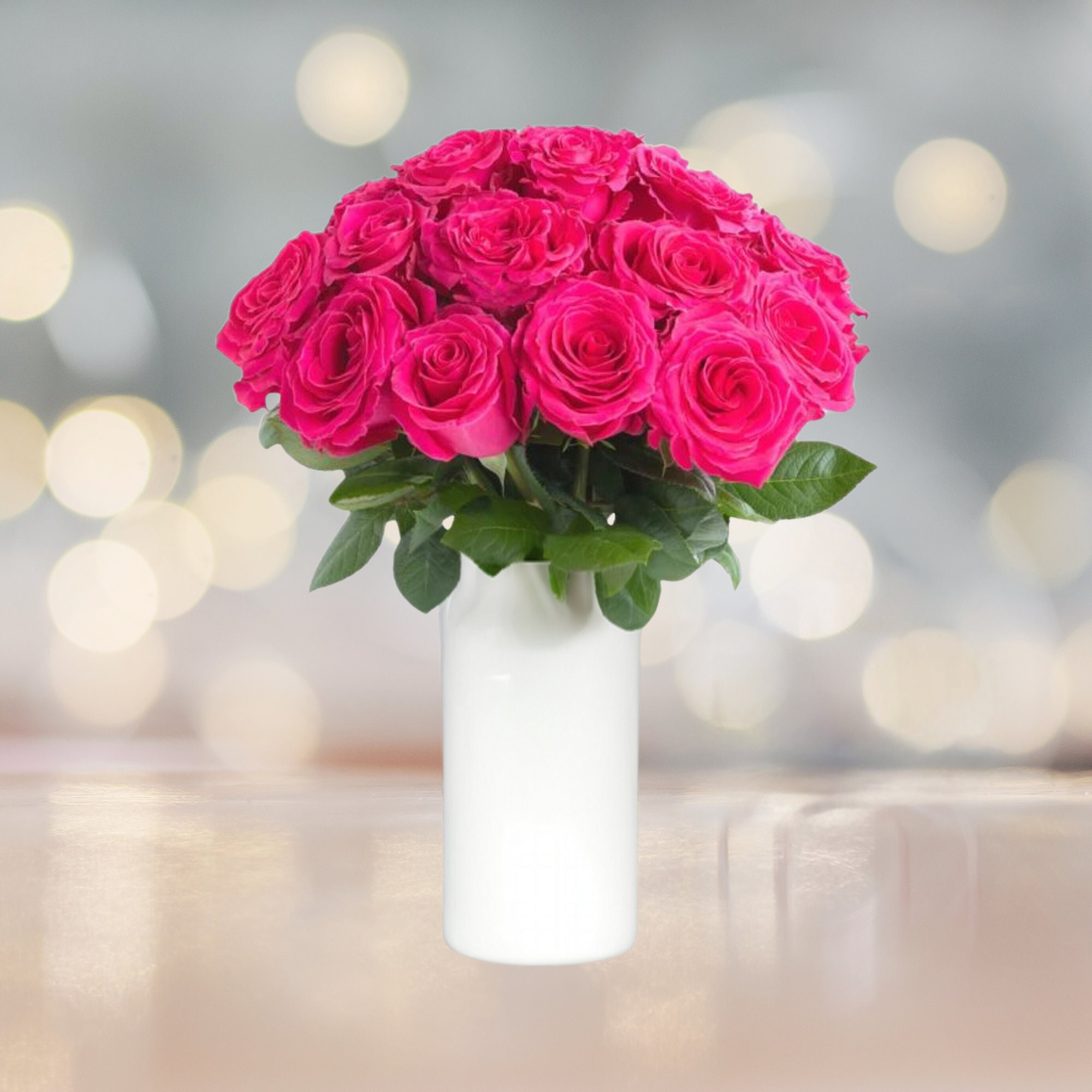 Fresh Rose Bouquet, Fresh Roses, Red Roses, Pink Roses, White Roses ...