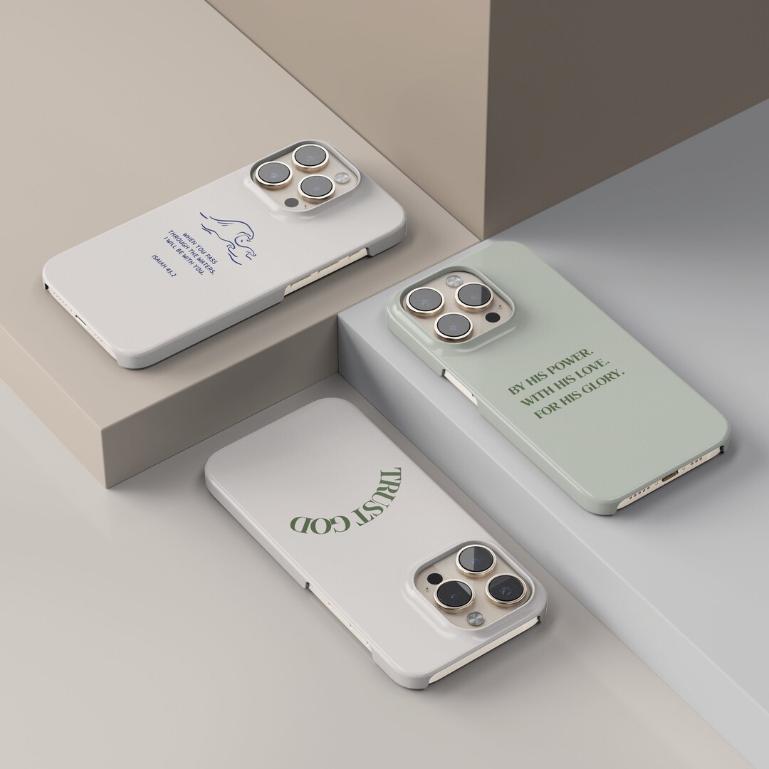 Jesus God Phone Case Psalm Christian Cover Fit for iPhone 15 Pro Max ...