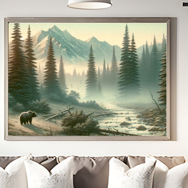 Swamp With Alligator Picture, Louisiana Swamp Wall Hanging, Florida ...