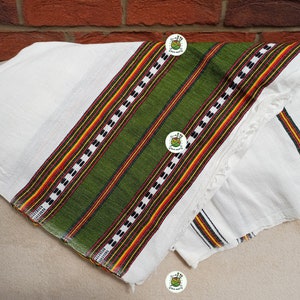 Habesha Cotton Netela/scarf(03), Hand-made Cotton Shawl, Cotton Scarf ...