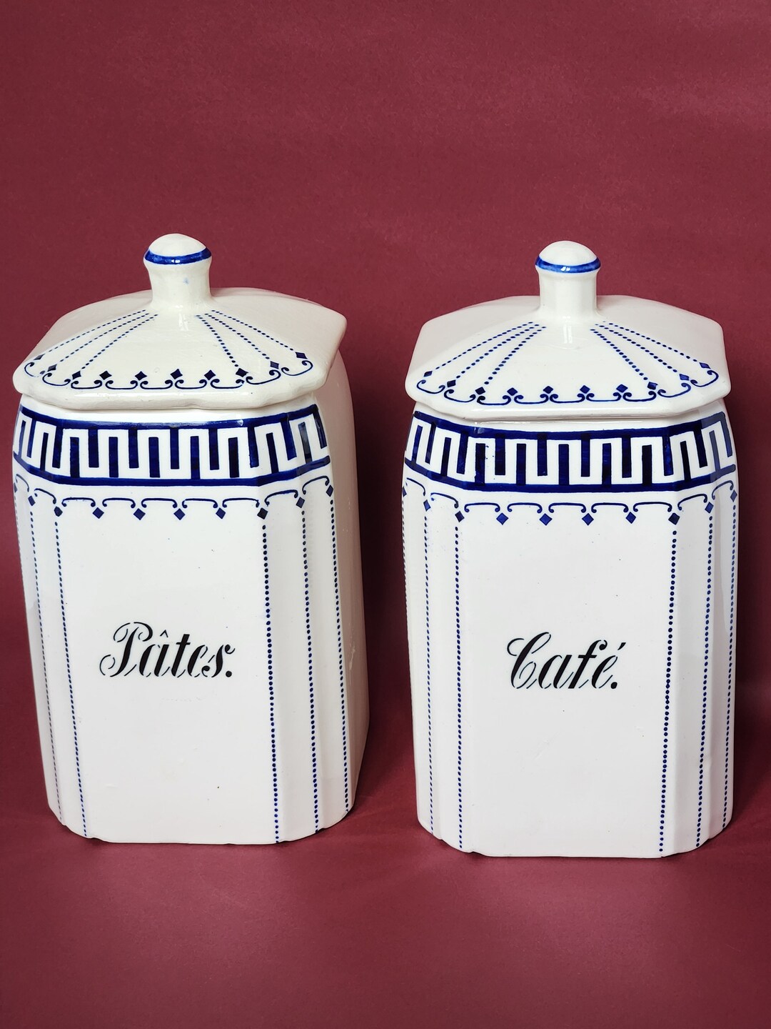 Set of 2 Pasta and Coffee Spice Jars From the German Manufacturer ...