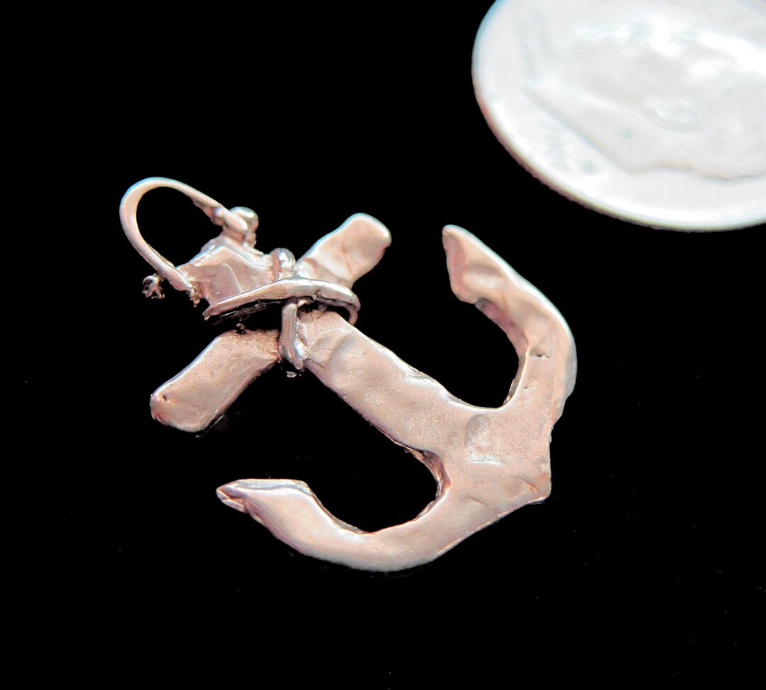 SALE Cathy Dailey Small Copper ANCHOR CHARM - 20mm X 15mm - Etsy