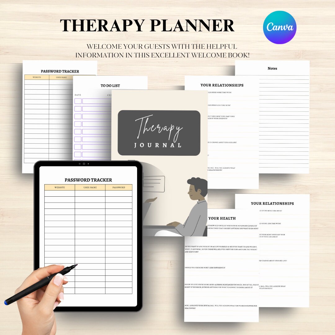 The Ultimate Therapy Bundle Includes Printable Resources, Progress ...