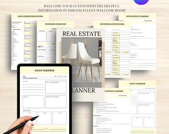 Ultimate Real Estate Printable Planner Tabs/sections - Etsy