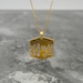 Kaaba Necklace Silver Islamic Jewelry Muslim Pendant Gift for Women Eid ...