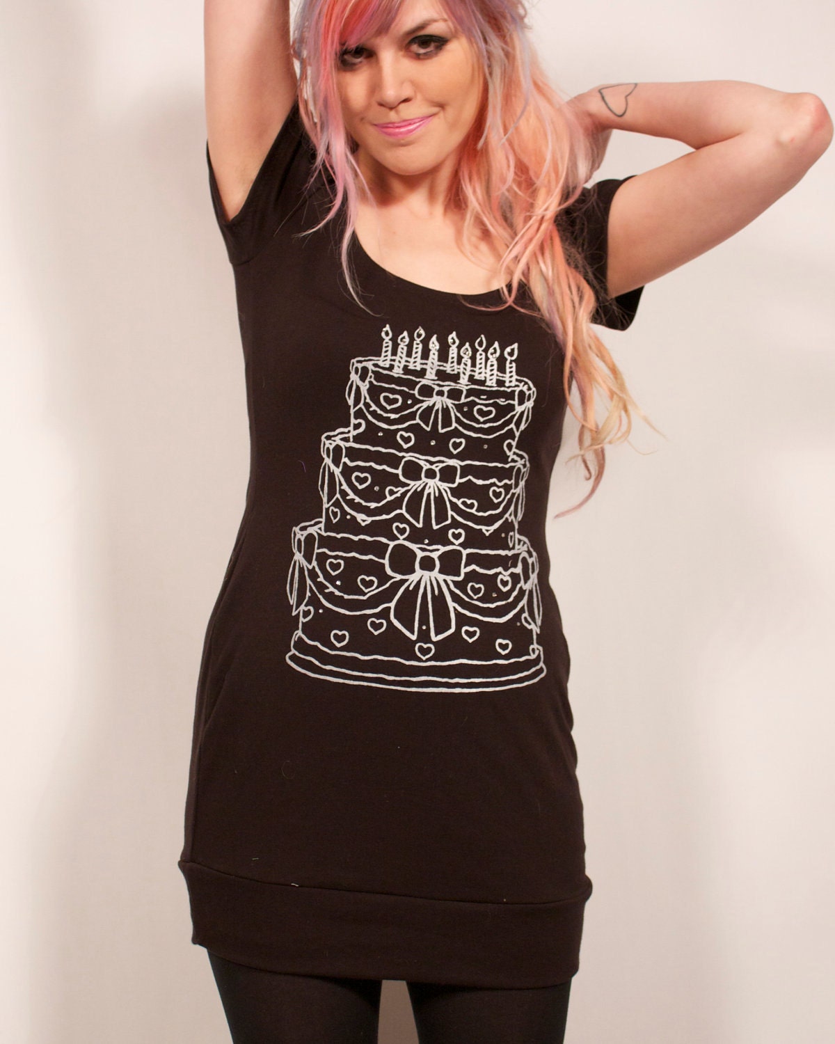 Black Cake Dress MADE TO ORDER | Etsy