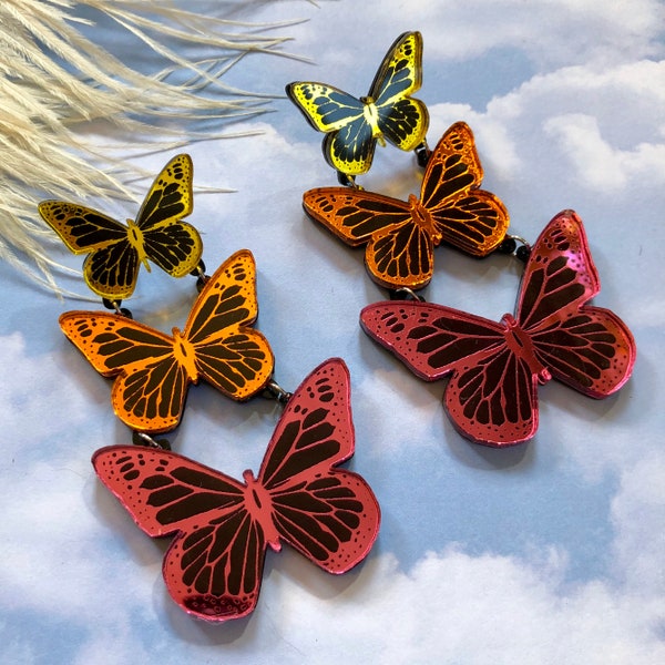 Acrylic Butterfly - Etsy