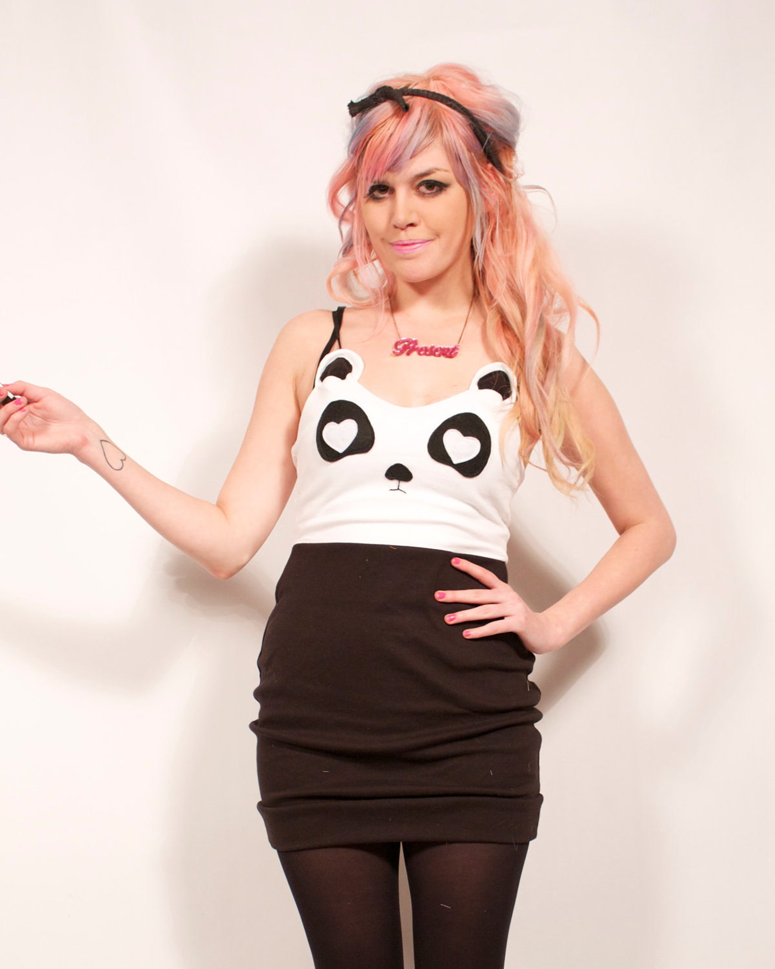 Panda Bear Dress MADE TO ORDER - Etsy