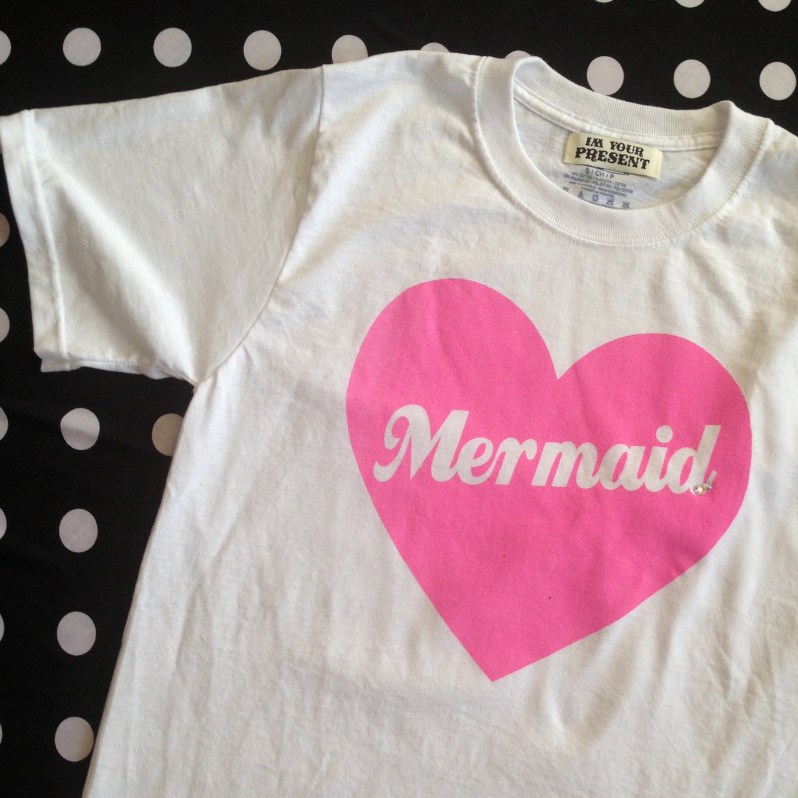 Oversized MERMAID Shirt in White or SKY BLUE Size S M or L - Etsy