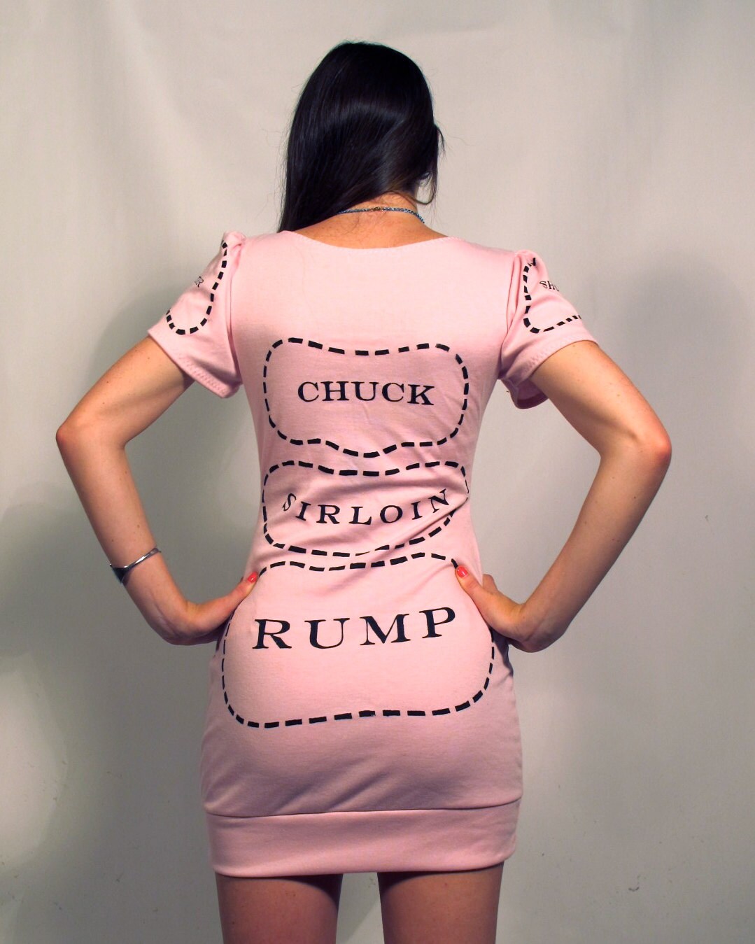 Pink Cuts of Meat Dress MADE TO ORDER - Etsy