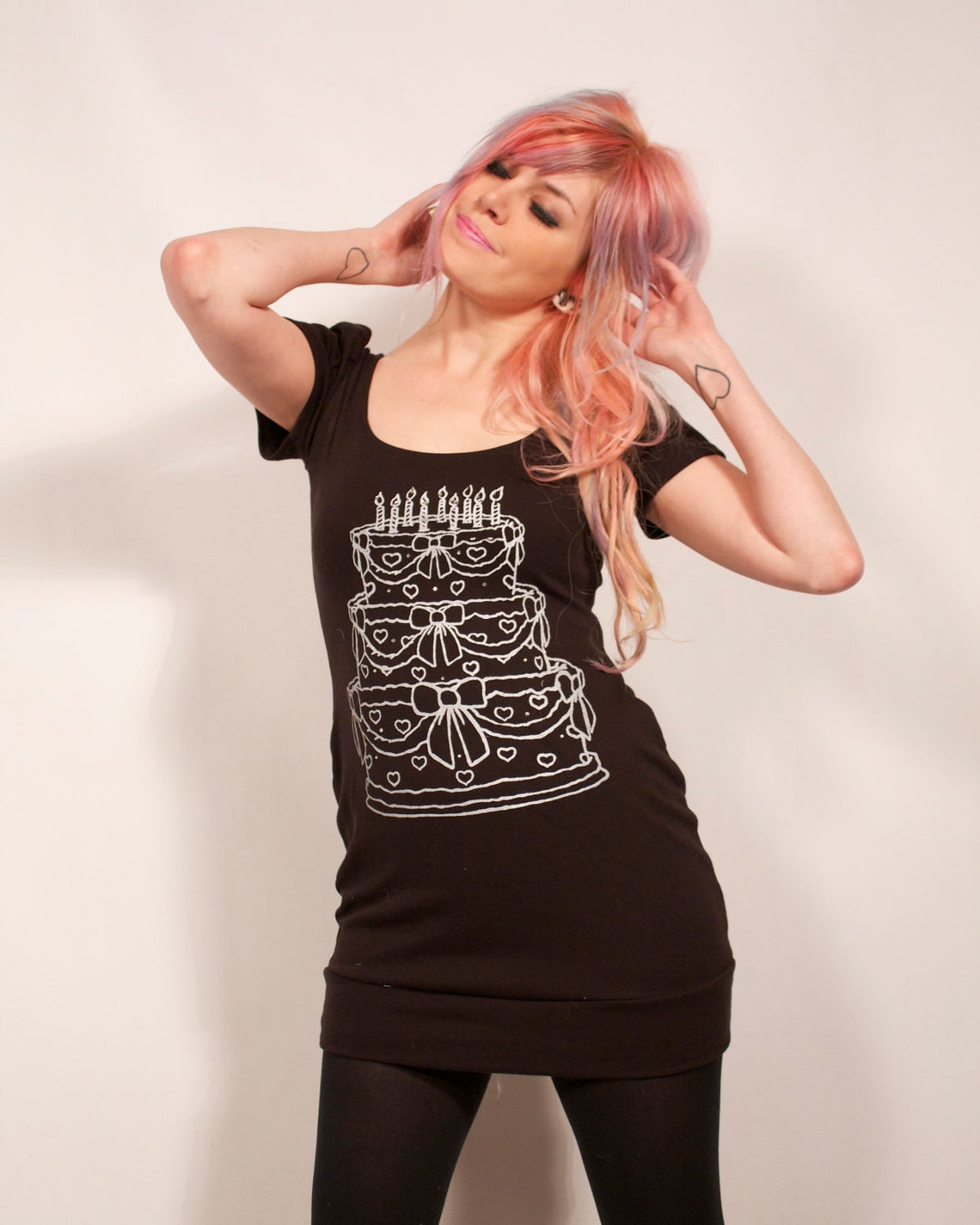 Black Cake Dress MADE TO ORDER - Etsy