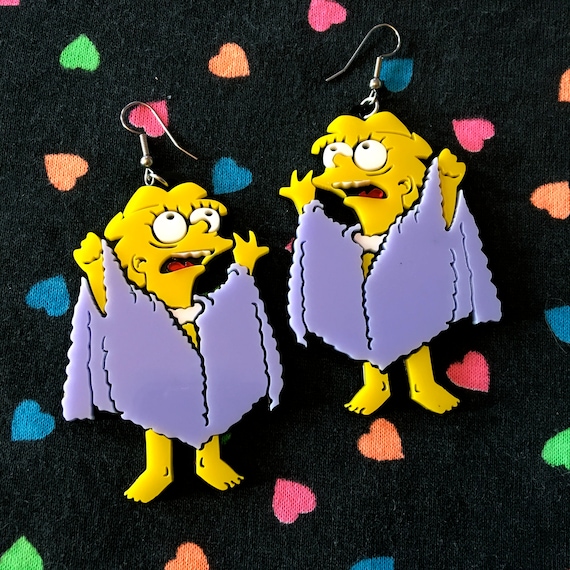 Lisa Lizard Queen Earrings Laser Cut Acrylic Plastic Jewelry | Etsy ...