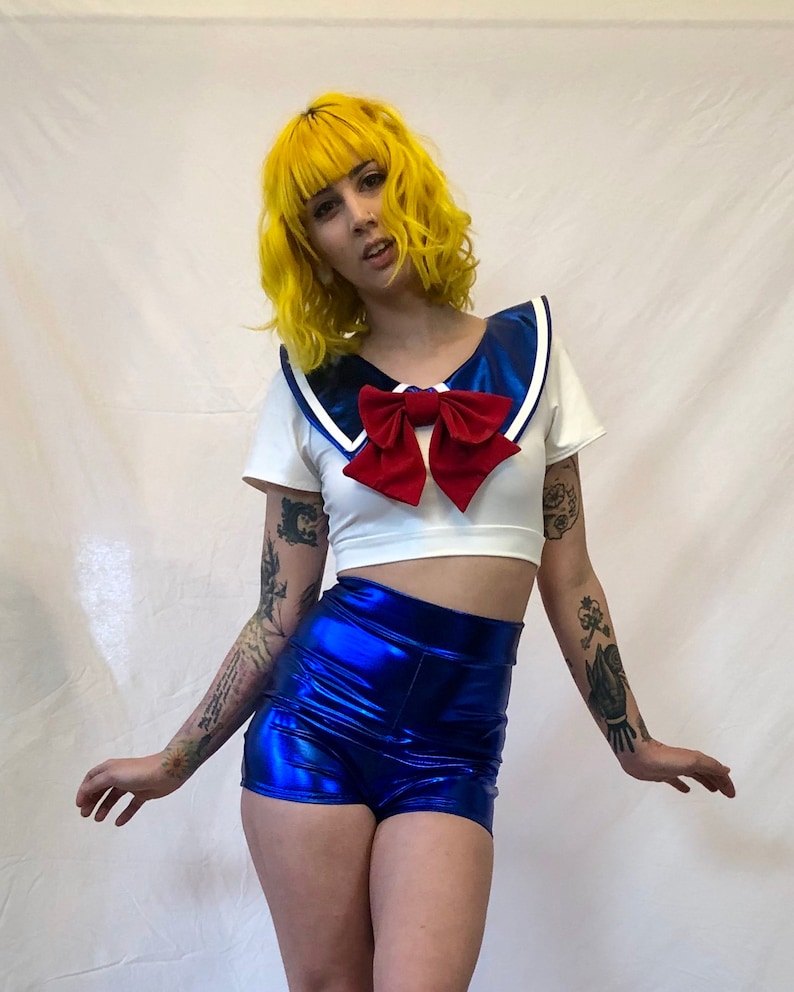 Sailor Moon Halloween Costume Handmade Two Piece Playsuit - Etsy