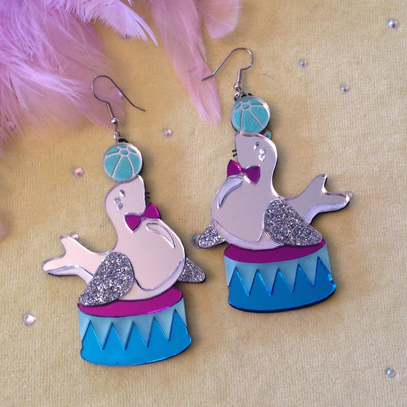 Circus Earring - Etsy