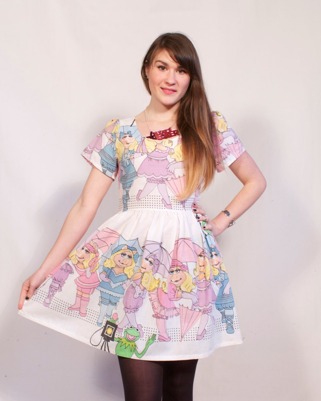 Miss Piggy Party Dress MADE TO ORDER - Etsy