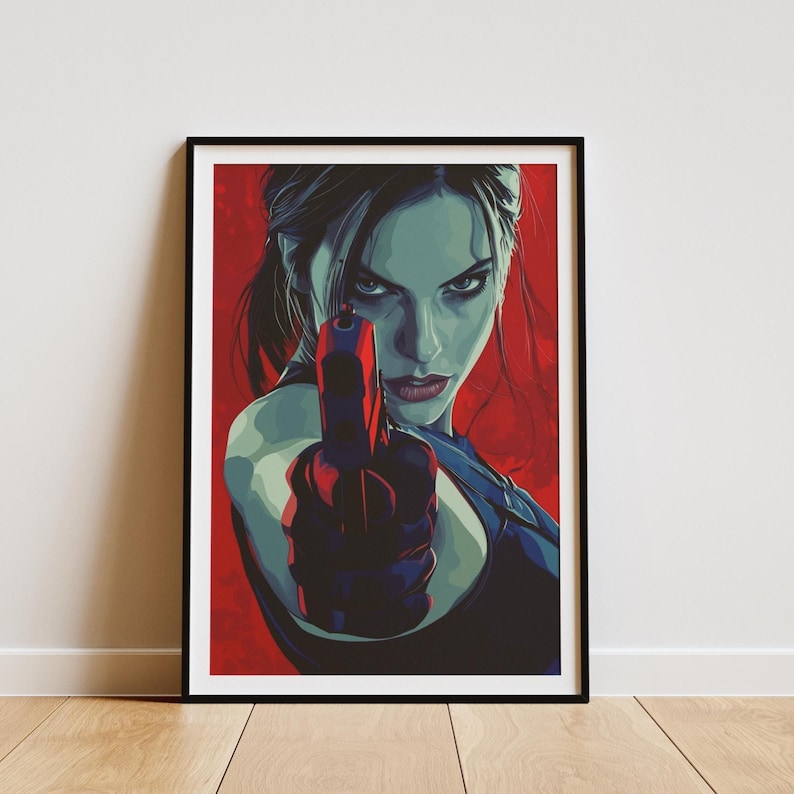 Jill Valentine - Resident Evil - Poster - Etsy