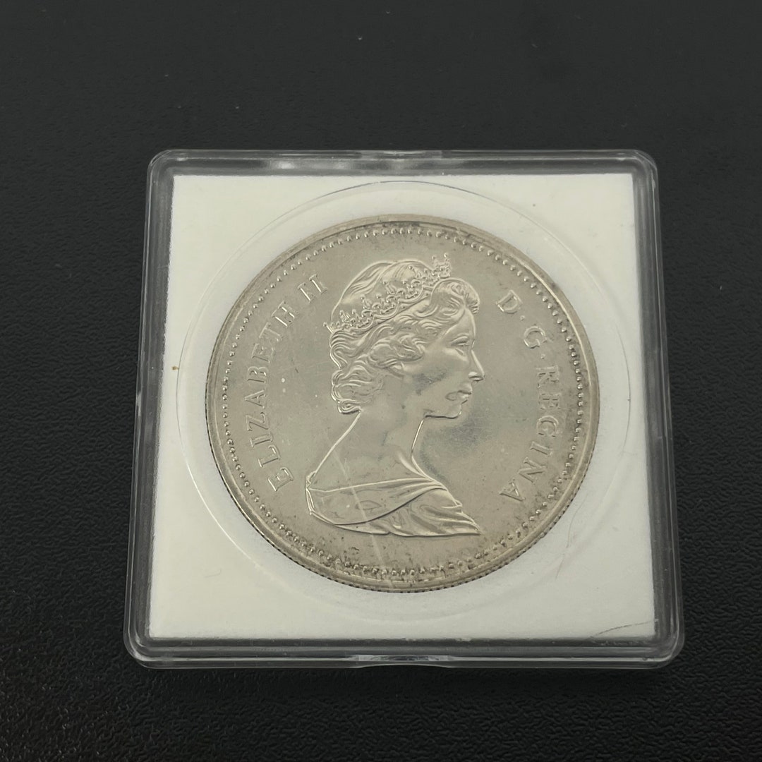 Vintage 1981 Canadian 1 Dollar Coin Collectible Coin - Etsy