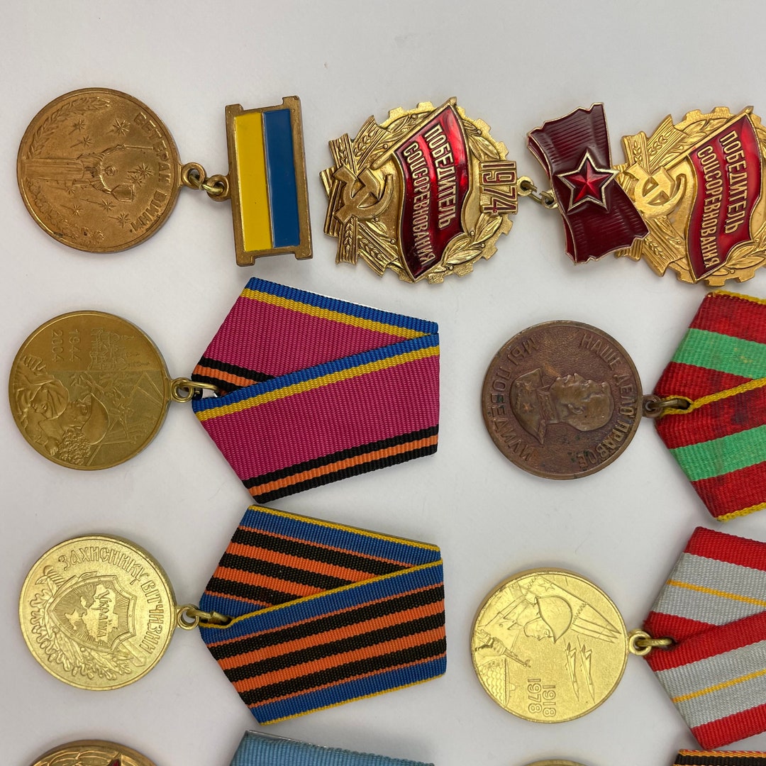 Set Medals of the USSR Period of 1960-1991 - Etsy