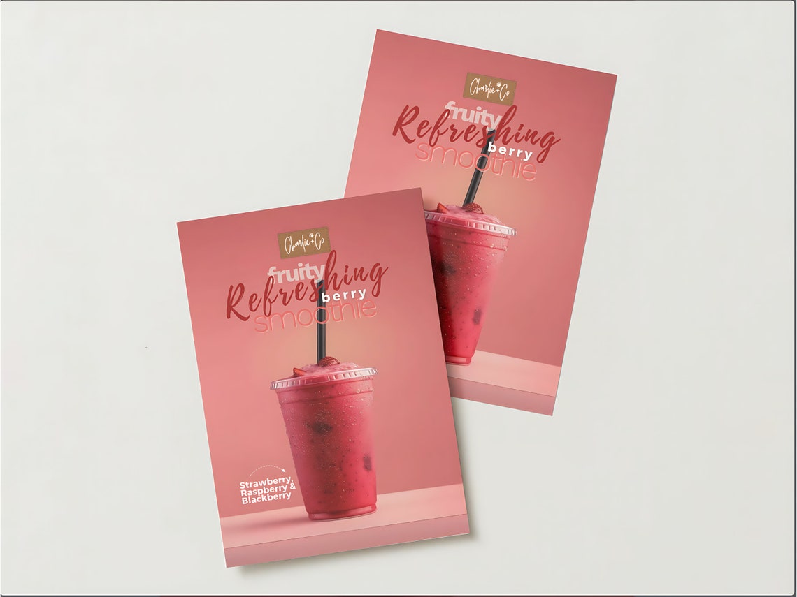 Customizable High-quality Coffee Shop Digital Marketing Posters ...