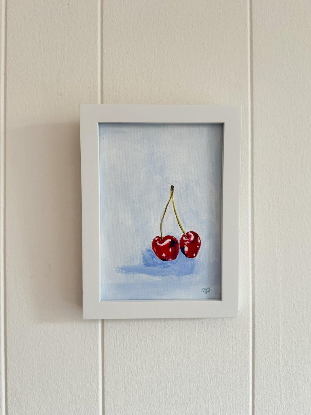 ORIGINAL Cherry Still Life - Etsy