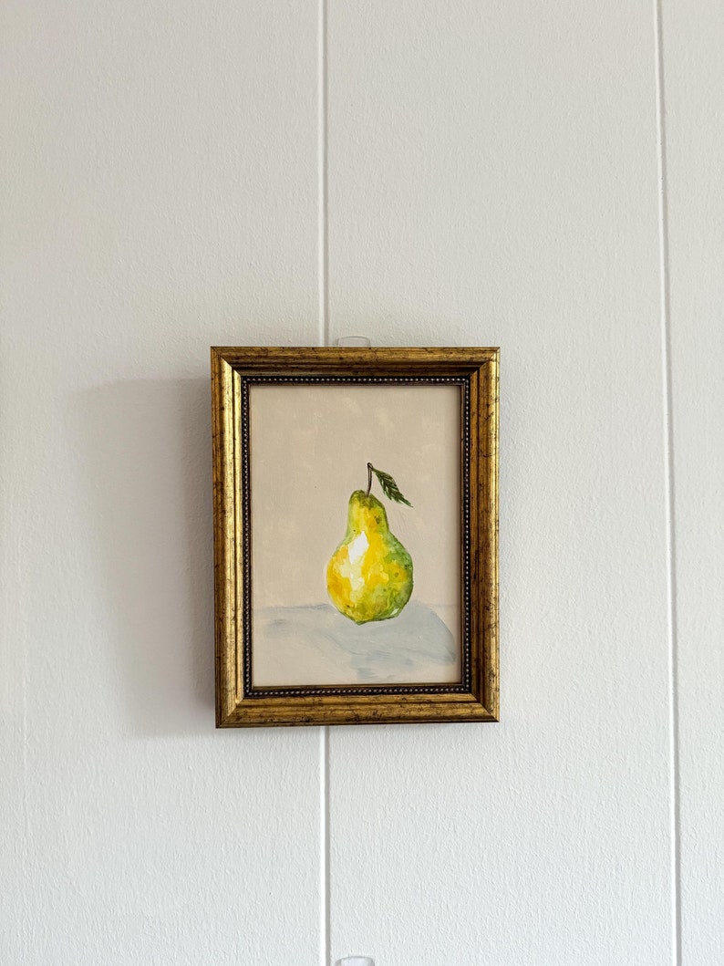 ORIGINAL Pear Still Life - Etsy
