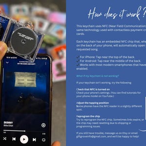 Custom Mini CD Album Keychain With NFC – Play Your Favorite Music ...