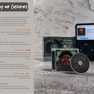 Custom CD Keychain Mini Album With NFC – Play Your Favorite Music ...