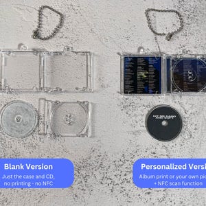 Custom CD Keychain Mini Album With NFC – Play Your Favorite Music ...