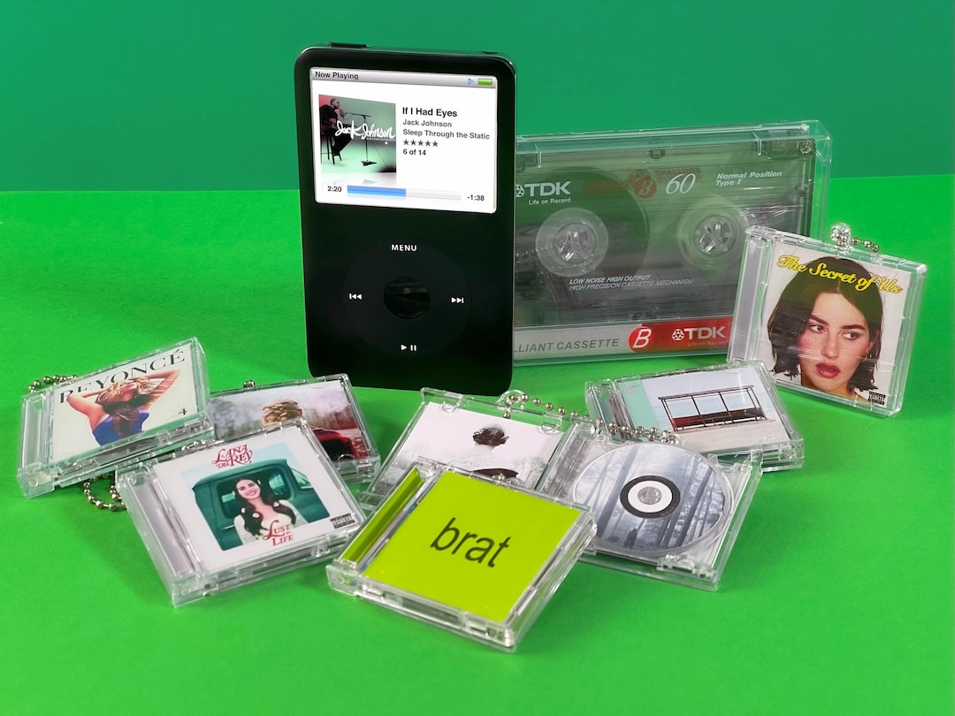 Custom Mini Album CD Keychain With NFC – Play Your Favorite Music ...