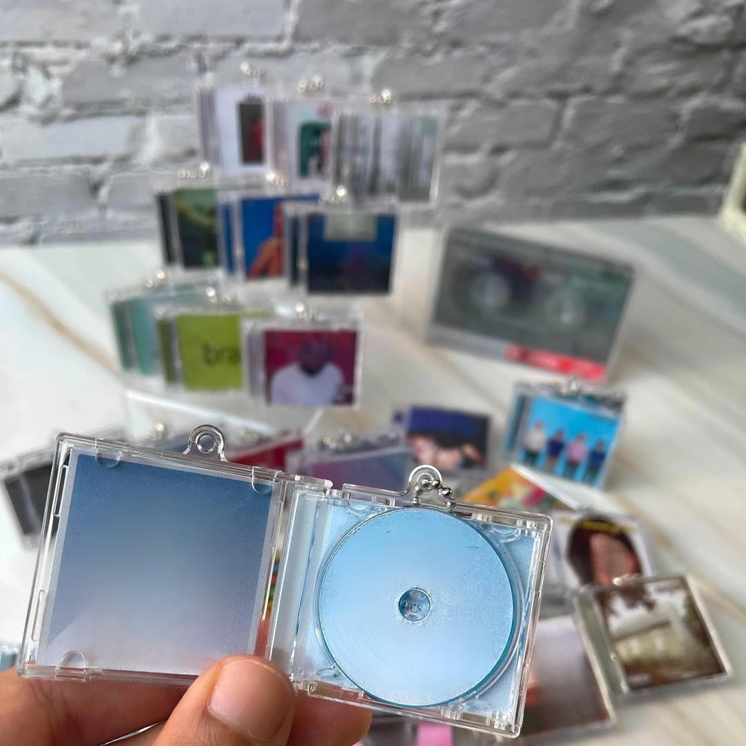 Custom Mini Album CD Keychain With NFC – Play Your Favorite Music ...