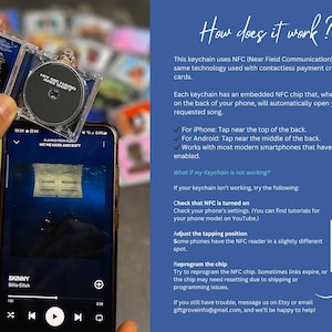 Custom CD Keychain Mini Album With NFC – Play Your Favorite Music ...