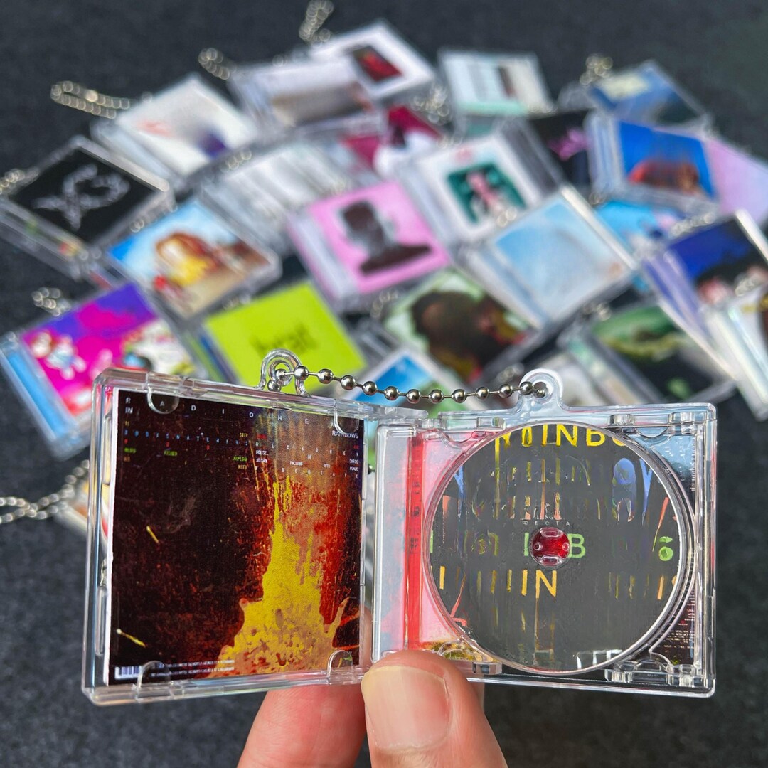 Custom Mini CD Album Keychain With NFC – Play Your Favorite Music ...