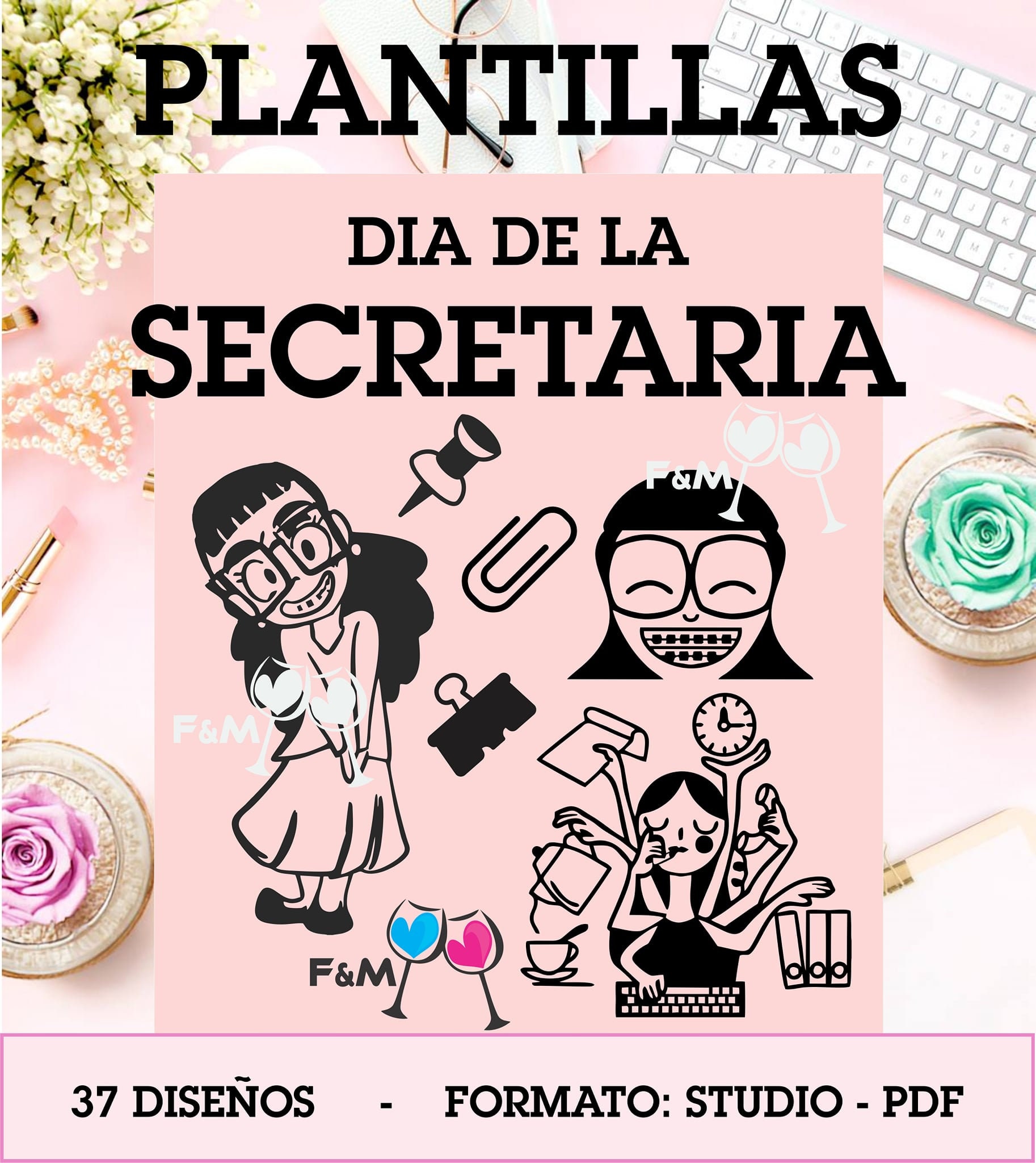 Vectors Templates Secretary's Day Vectors Happy Day Secretary PDF ...