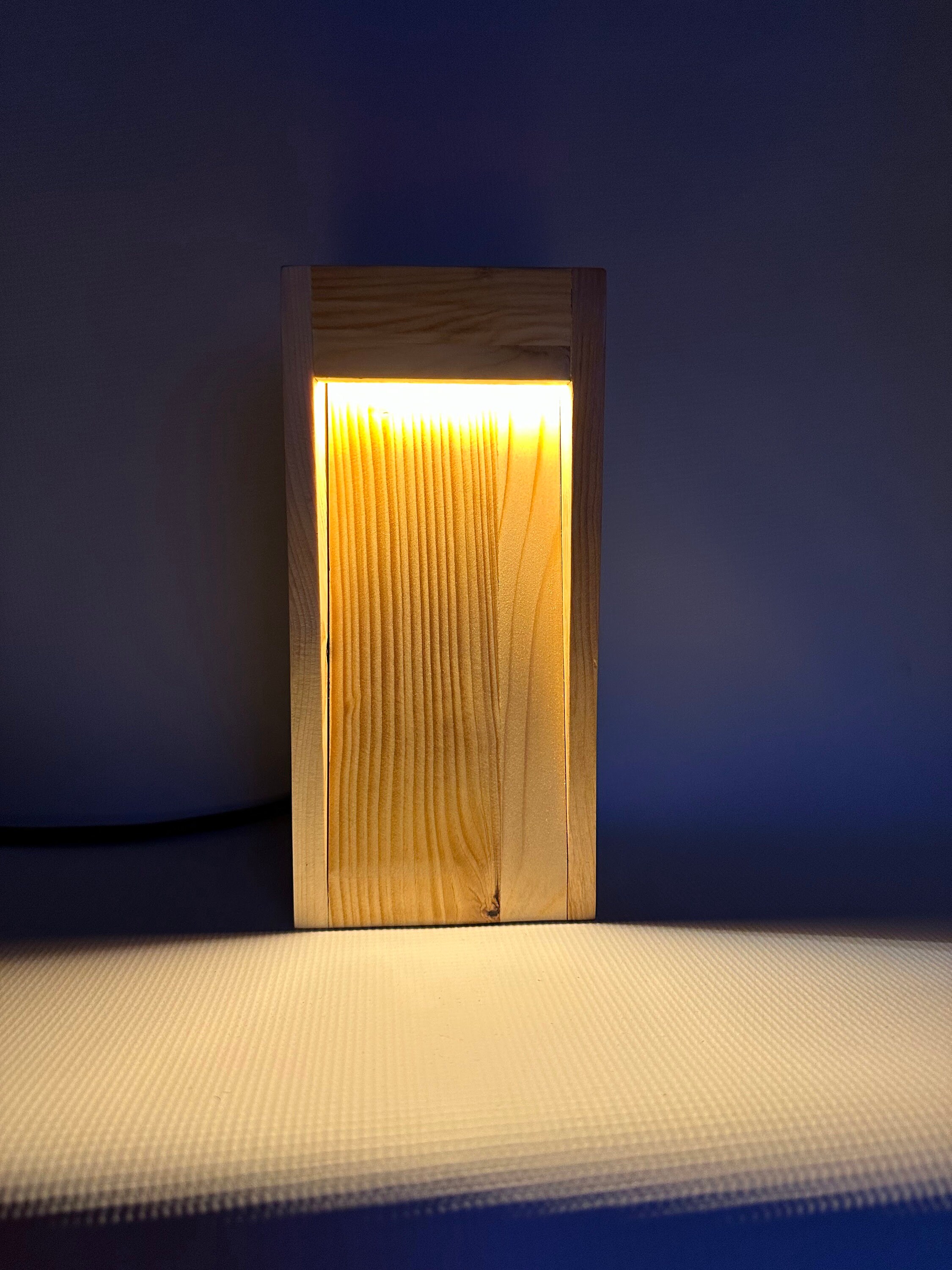 Wooden Reading Lamp - Etsy