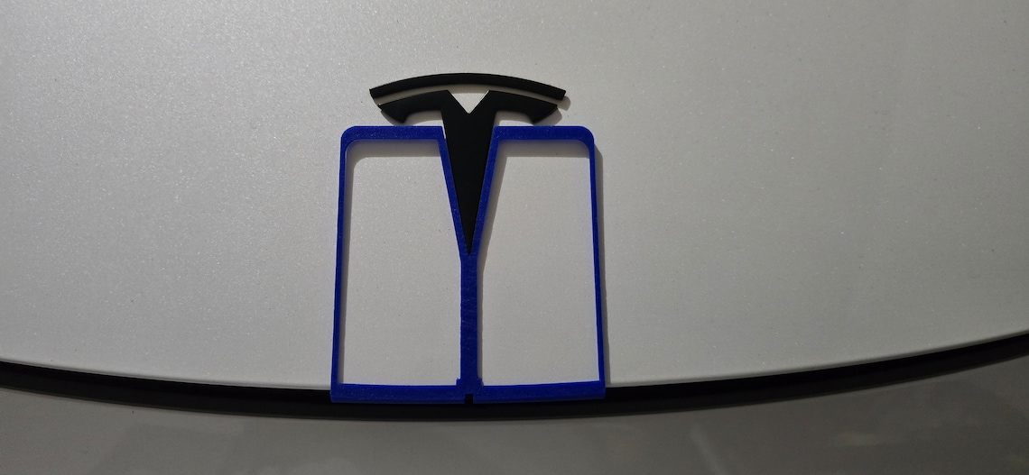 Tesla Model 3 AND Model Y Front Frunk Hood Badge Emblem Alignment Tool ...