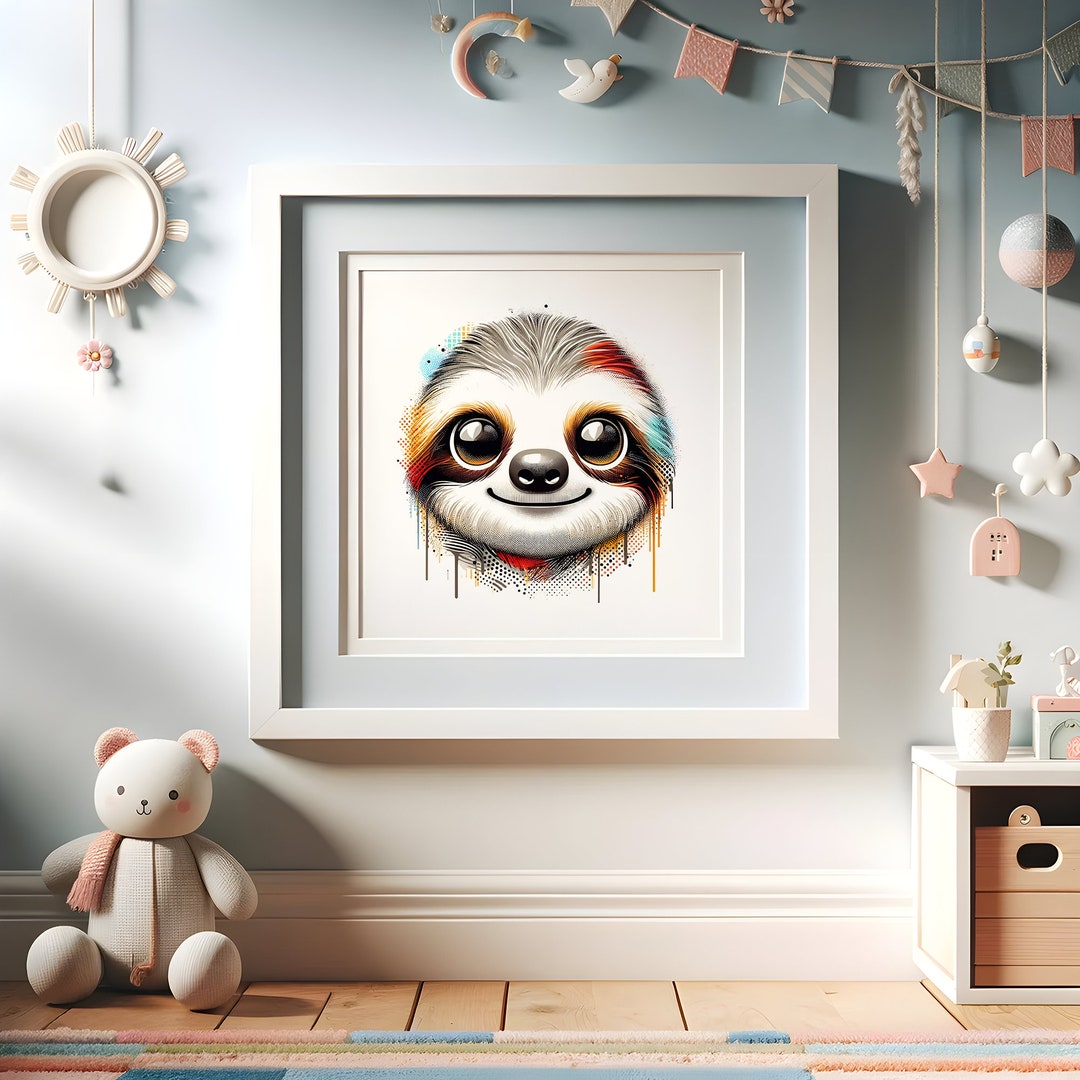 Kind Smile. Graffiti Style Digital Print - High-resolution 300 DPI ...