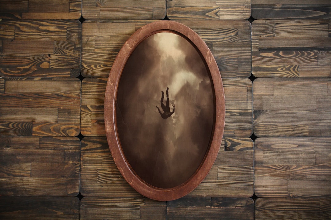 Falling From the Sky,dark Aesthetic Room,wall Plaque,vintage Gift,wall ...