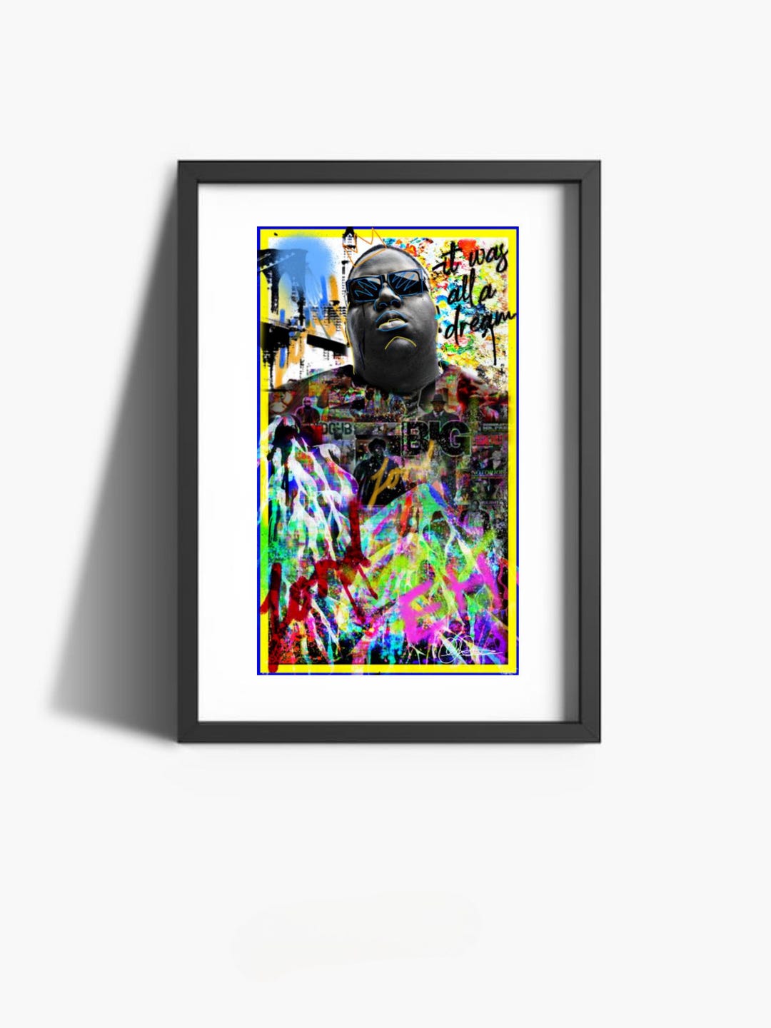 Notorious BIG Biggie A4 Artwork Print - Etsy