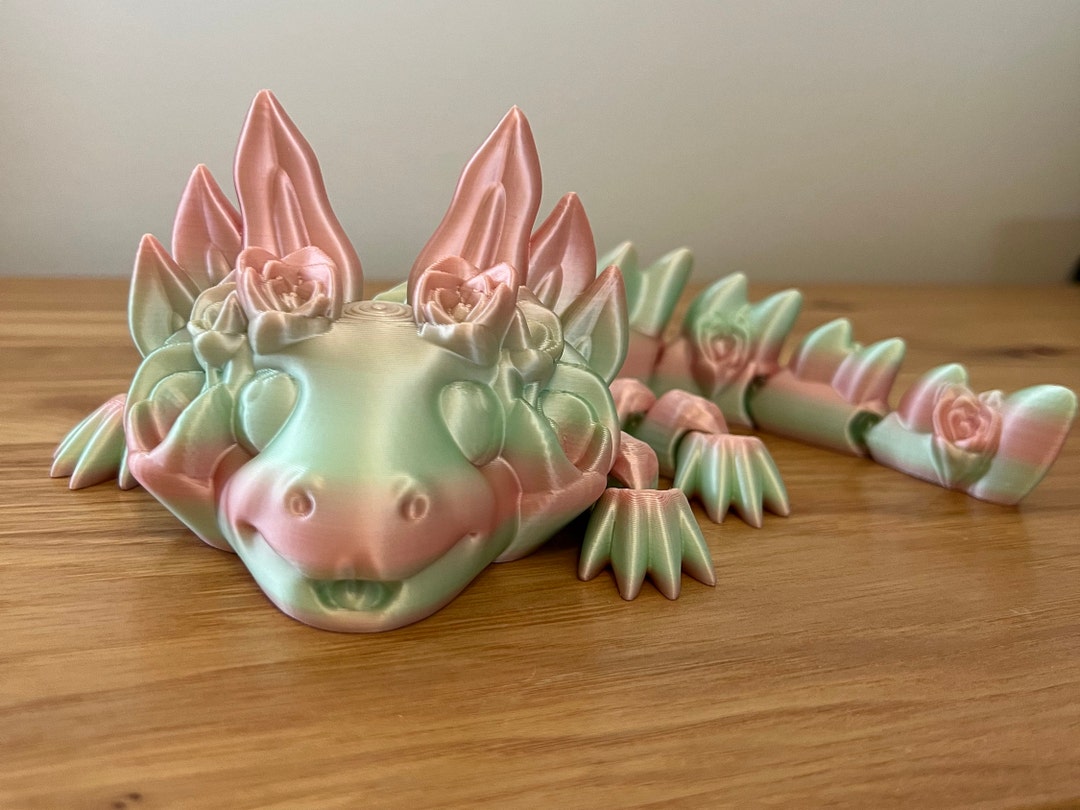 Flower Axolotl- Articulated - Etsy