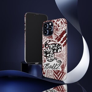 Men's Graffiti Ball Python Phone Case, Multiple Sizes and Brands ...