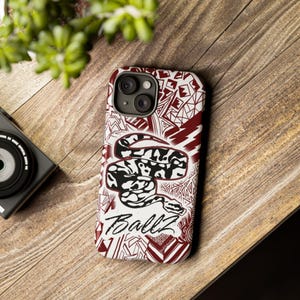 Men's Graffiti Ball Python Phone Case, Multiple Sizes and Brands ...