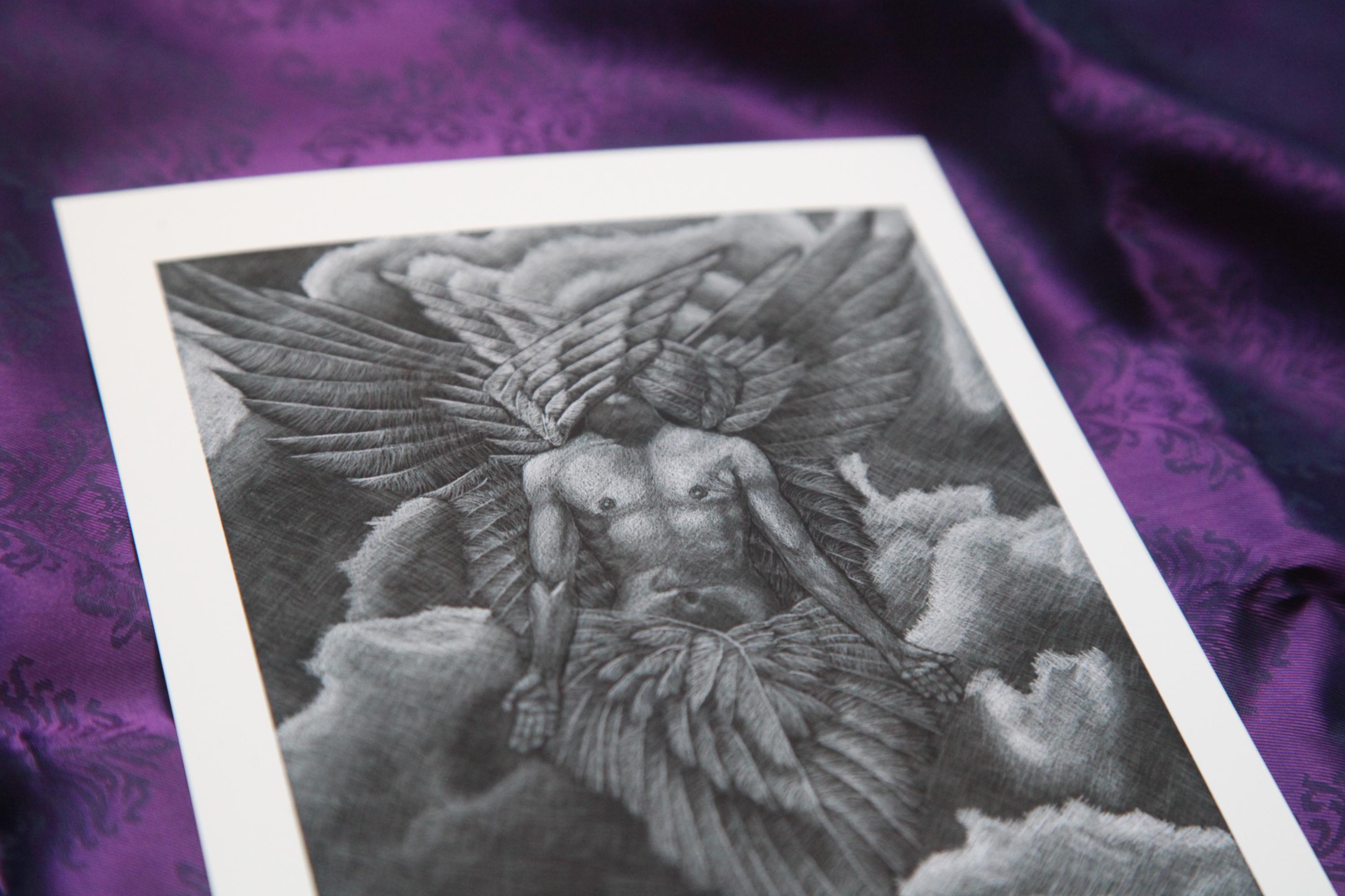 Seraphim, Biblically Accurate Angel, Limited Edition Mounted Fine Art ...