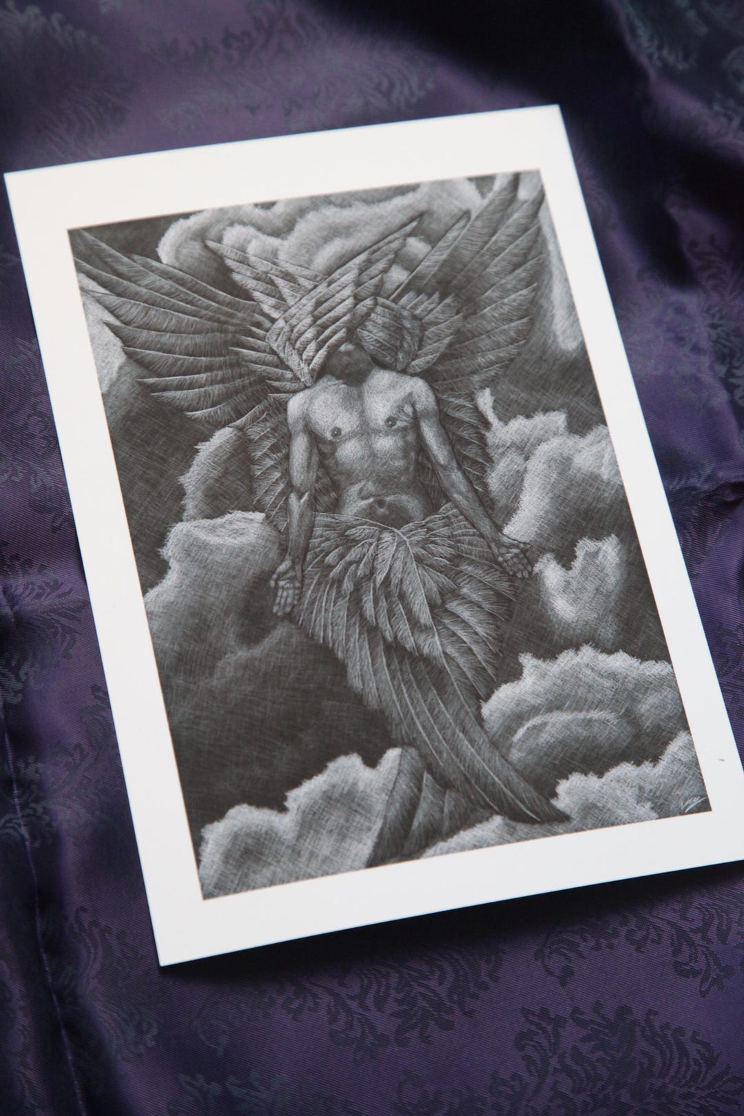 Seraphim, Biblically Accurate Angel, Limited Edition Mounted Fine Art ...